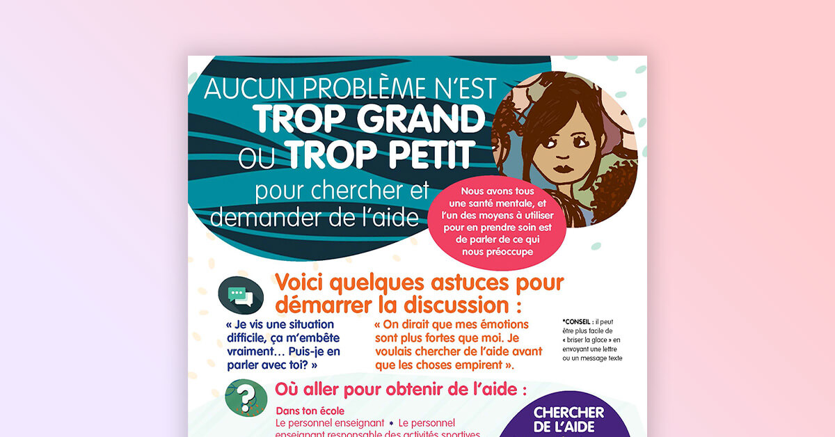 Aucun problème n’est trop grand ou trop petit : ressource pour la ...