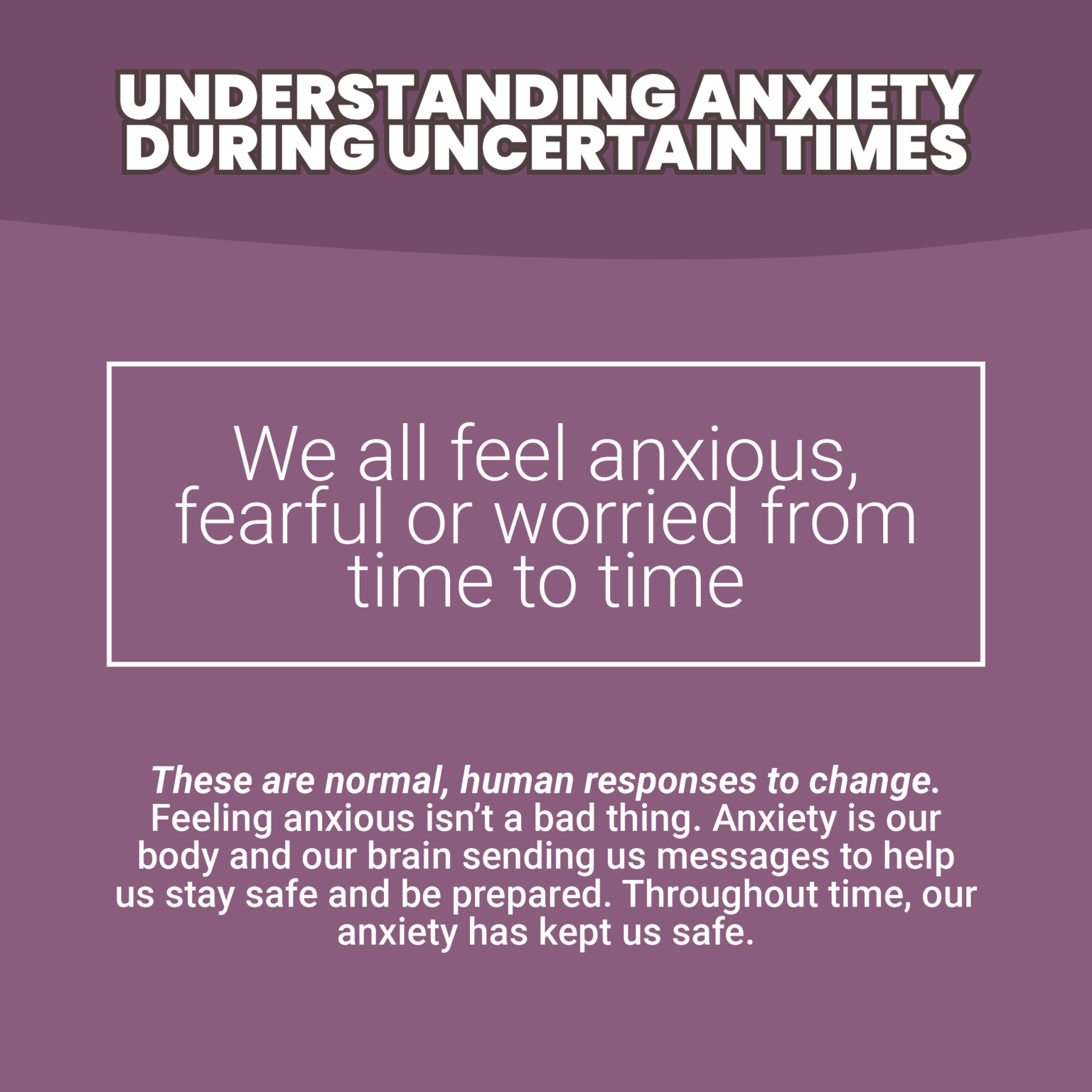 Mental Health Literacy and Anxiety Management Social Media Bundles ...