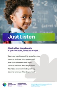 Social-Emotional Learning Posters - School Mental Health Ontario